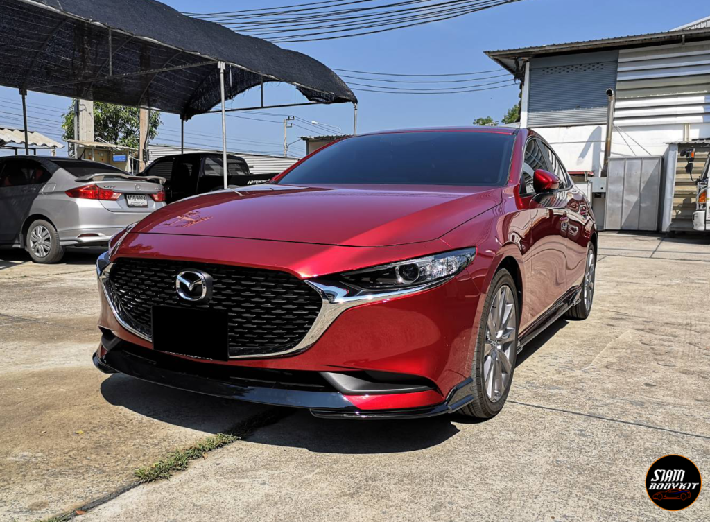 XT Body kit for Mazda 3 Sedan 2020-2023 (Glossy Black Color)