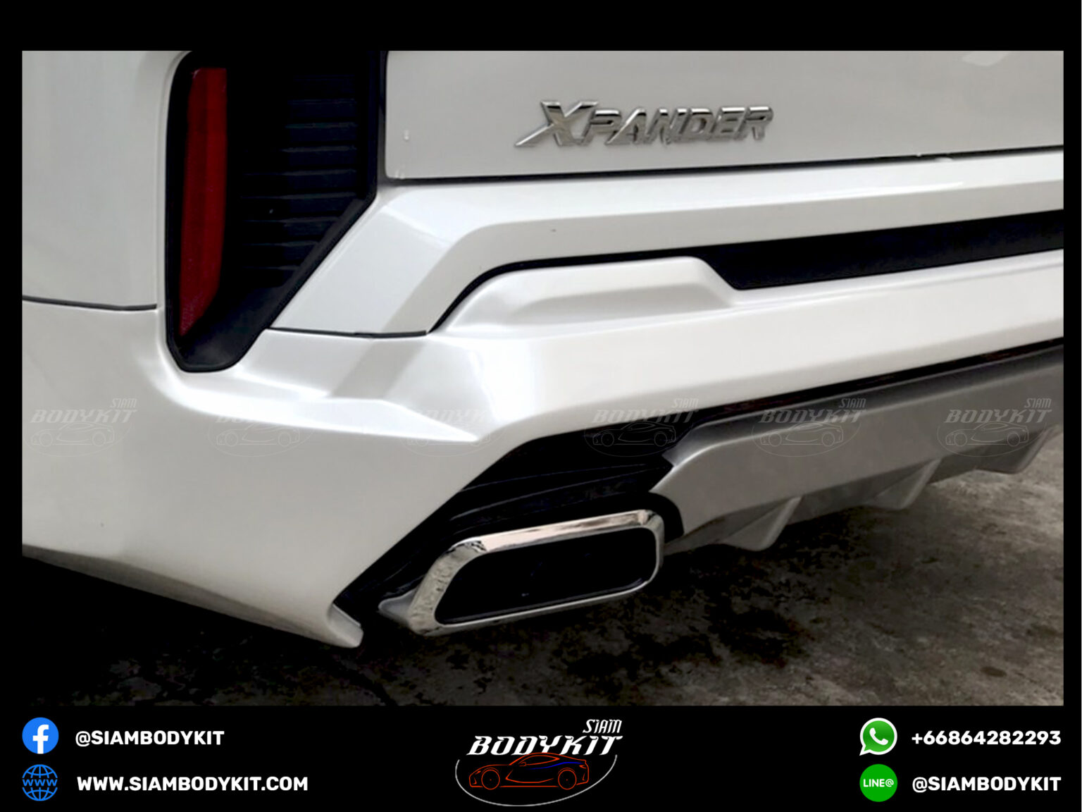 Tithum Body kit for Mitsubishi Xpander MC 2022-2024 (COLOR)