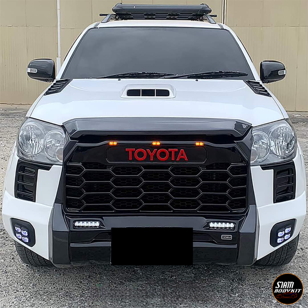 Tundra Style bumper for Toyota Fortuner 2007-2011 (COLOR) - SIAM BODYKIT