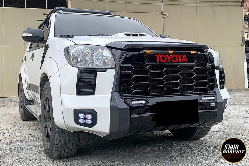 Tundra Style bumper for Toyota Fortuner 2007-2011 (COLOR) - SIAM BODYKIT