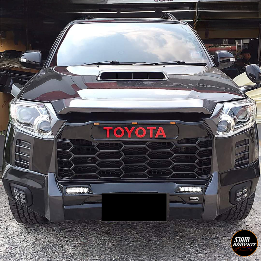 Tundra Style bumper for Toyota Fortuner 2012-2015 (COLOR) - SIAM BODYKIT