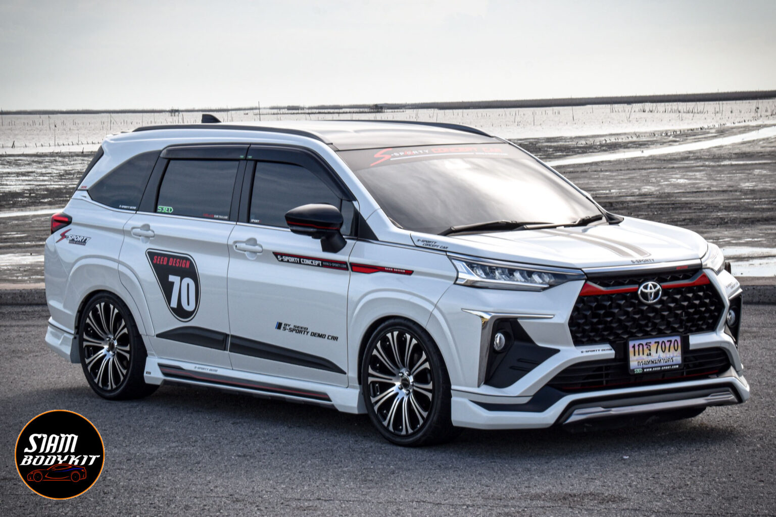 S-Sporty Bodykit for Toyota Veloz 2022-2024 (COLOR)